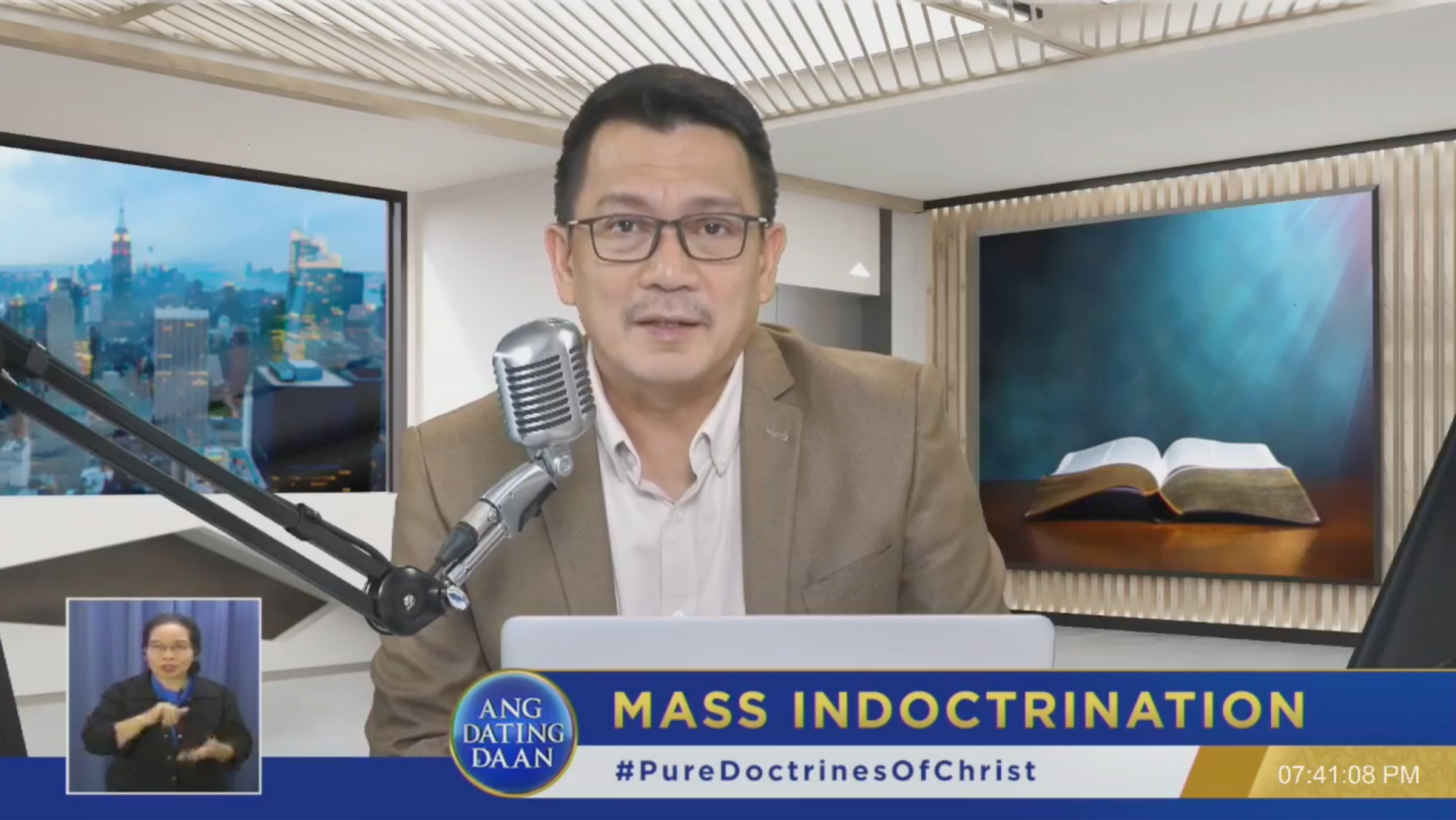 MCGI Muling Nagbukas ng Mass Indoctrination Sessions; Unang Araw ng Sesyon Napanood sa Halos ...